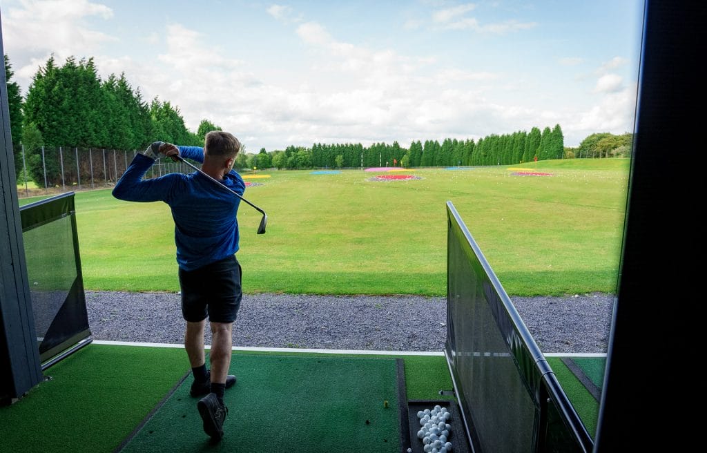 Trackman Driving Range in Telford | The Shropshire Golf Centre