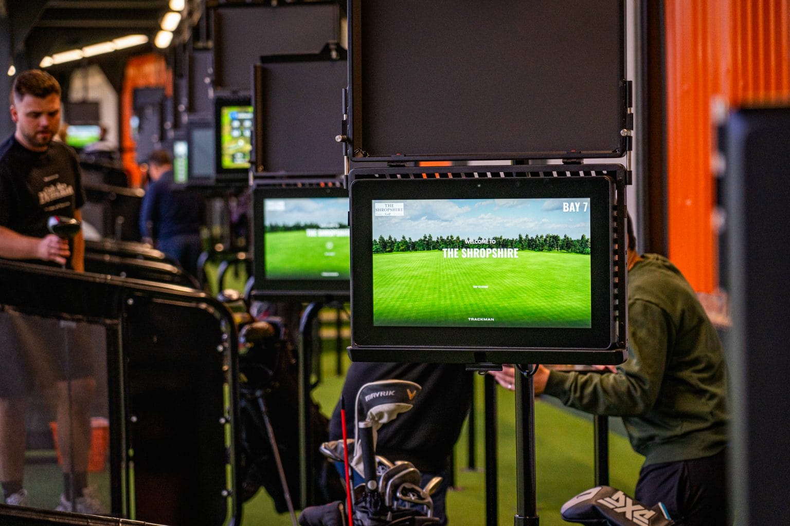 Trackman Driving Range in Telford | The Shropshire Golf Centre